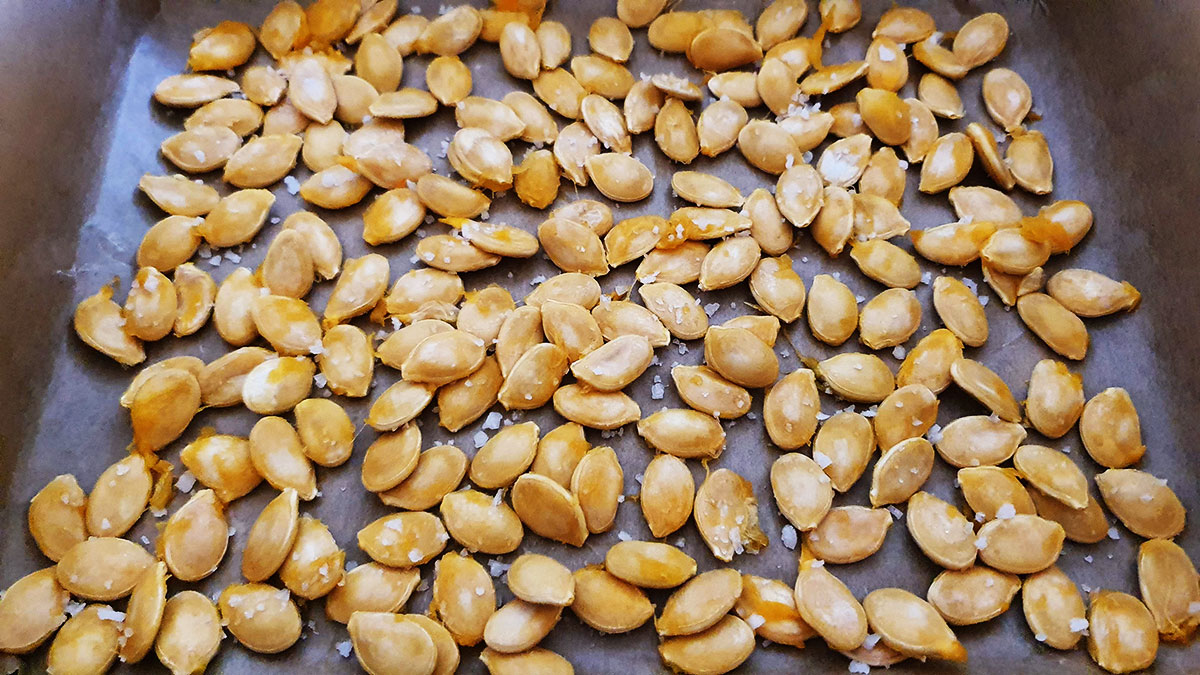 Roasted Pumpkin Seeds - Basil Bunch